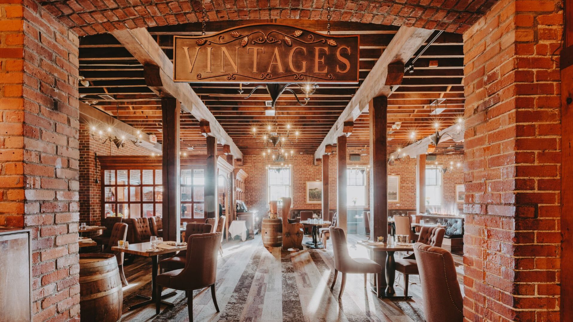 Dining at Pillar and Post Hotel in Niagara on the Lake