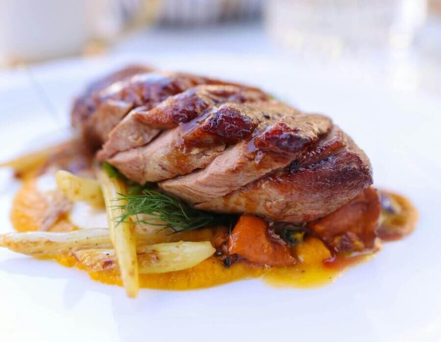 Millcroft Inn & Spa's Maple Glazed Pork Tenderloin | Vintage Hotels